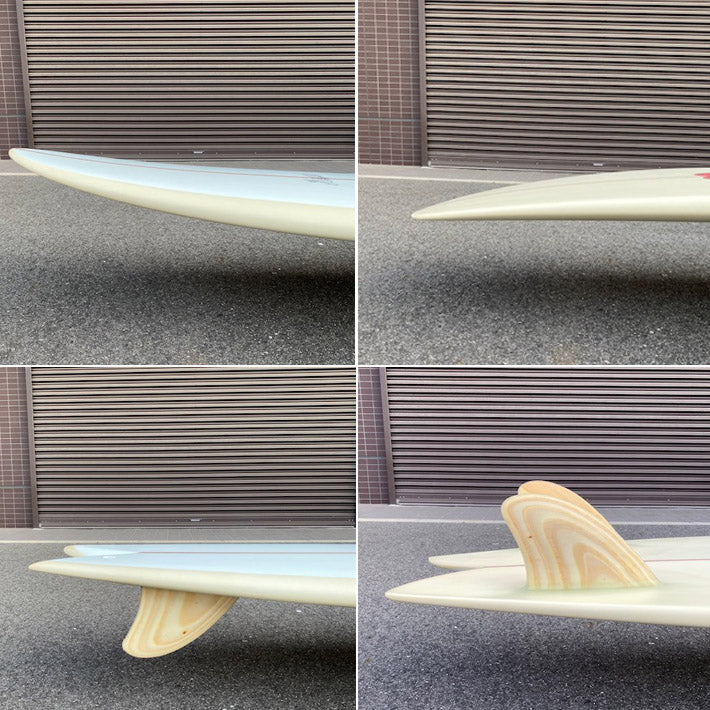 KEYO Surfboard 《Mid Egg Fish Keel On Fin 7’2” ミッドレングス エッグ フィッシュ オンフィン ...