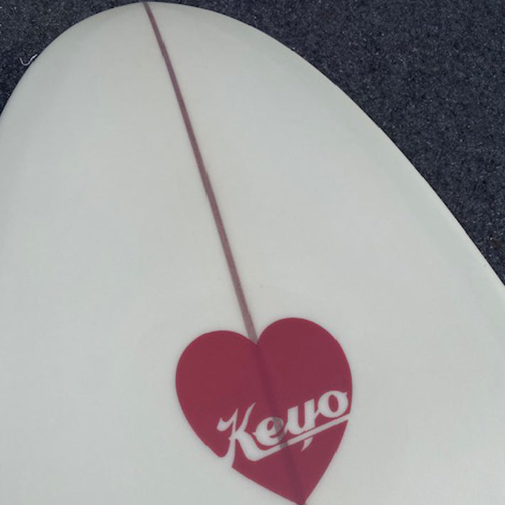 KEYO Surfboard 《Mid Egg Fish Keel On Fin 7’2” ミッドレングス エッグ フィッシュ オンフィン ...